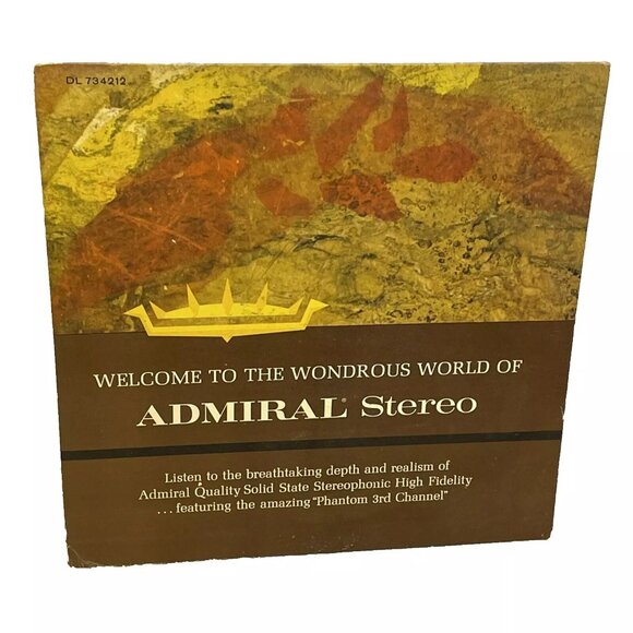 Decca | Media | Admiral Stereophonic Demonstration Record Featuring ...